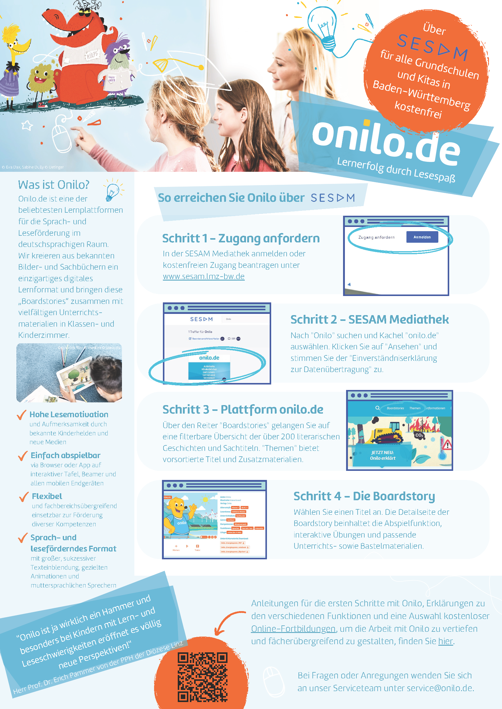 ONILO.DE - Lernerfolg durch Lesespaß